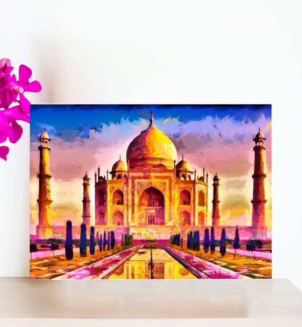 LED Wall Hanging Painting Frame Of India’s Taj Mahal – Victory Trade